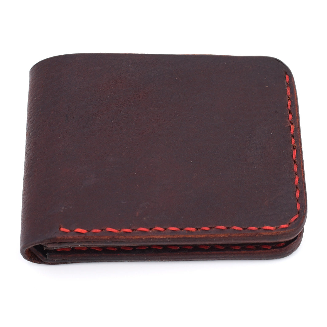 Bi-Fold Wallet (Red Threading) – Stirling Soap Company