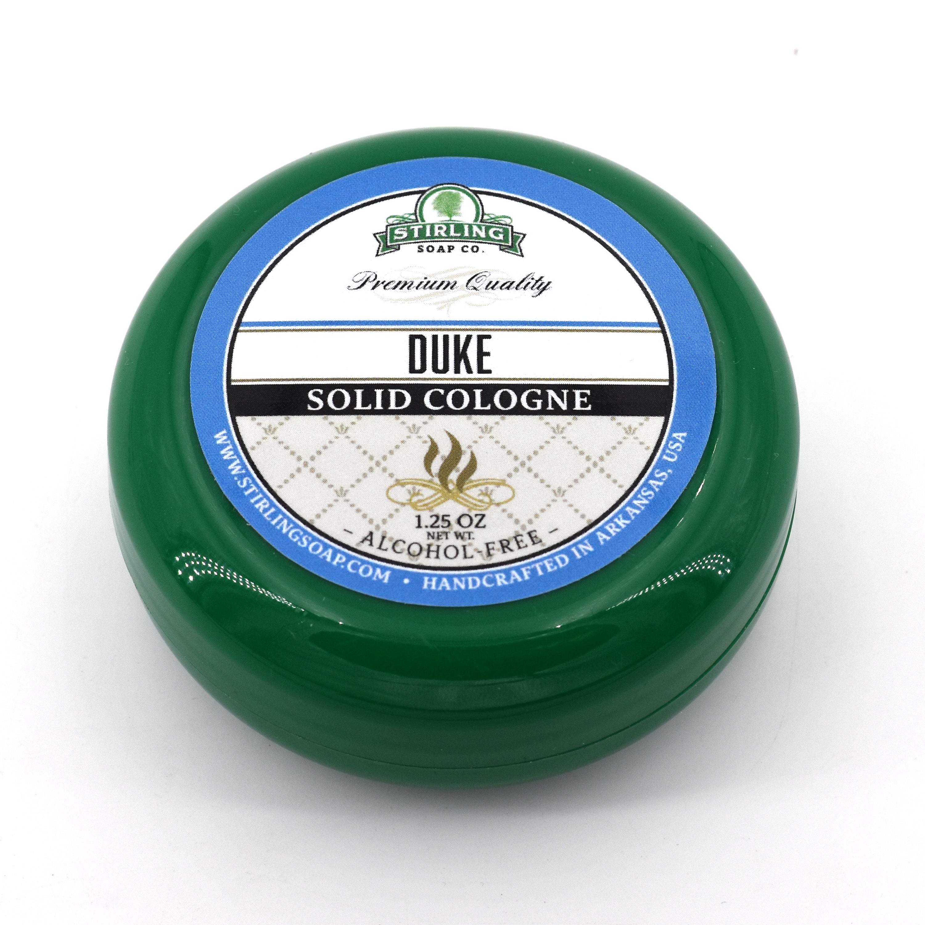 Duke - Solid Cologne Jar – Stirling Soap Company