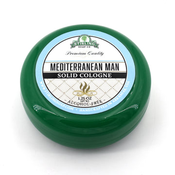 Mediterranean Man - Solid Cologne Jar – Stirling Soap Company