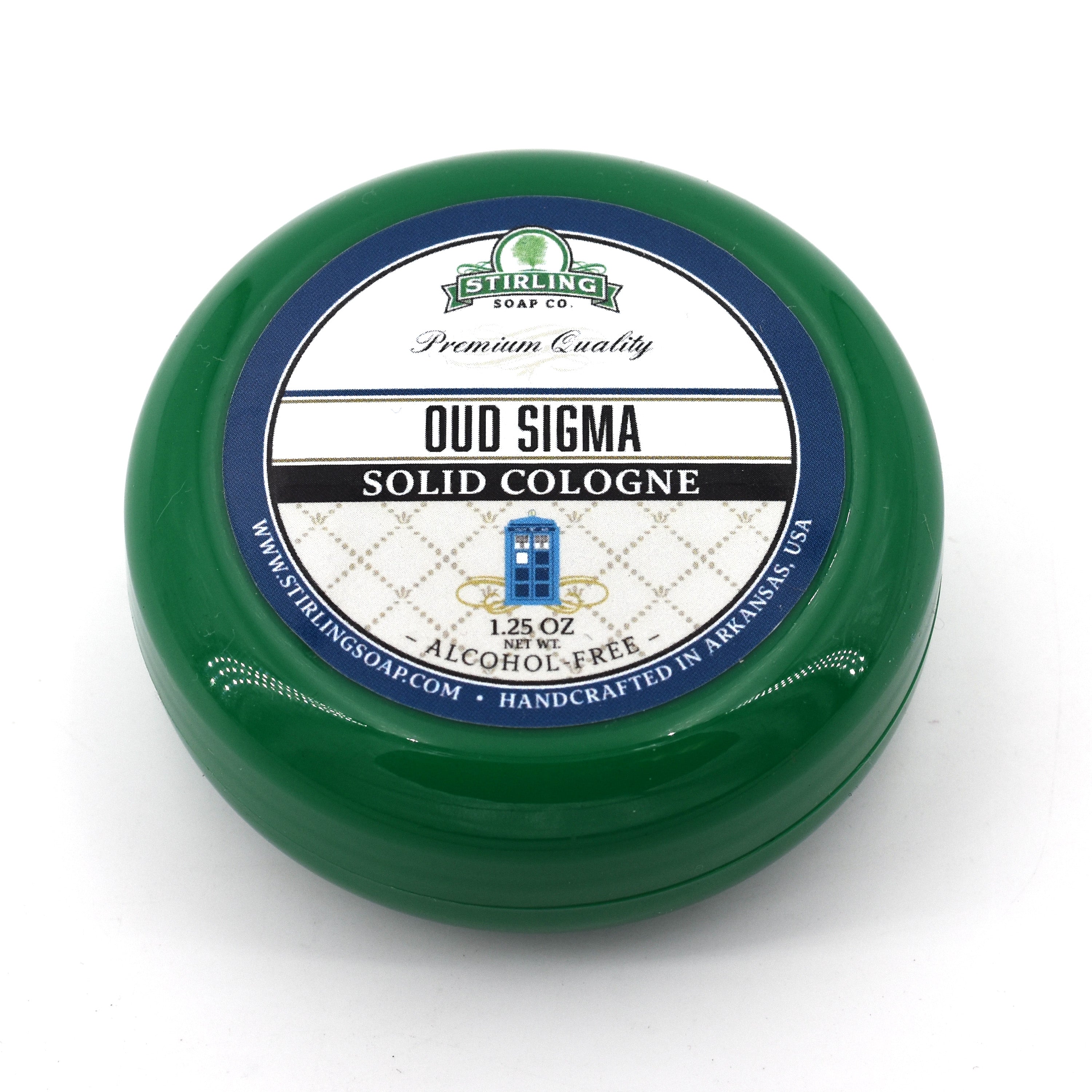 Oud Sigma - Solid Cologne Jar – Stirling Soap Company